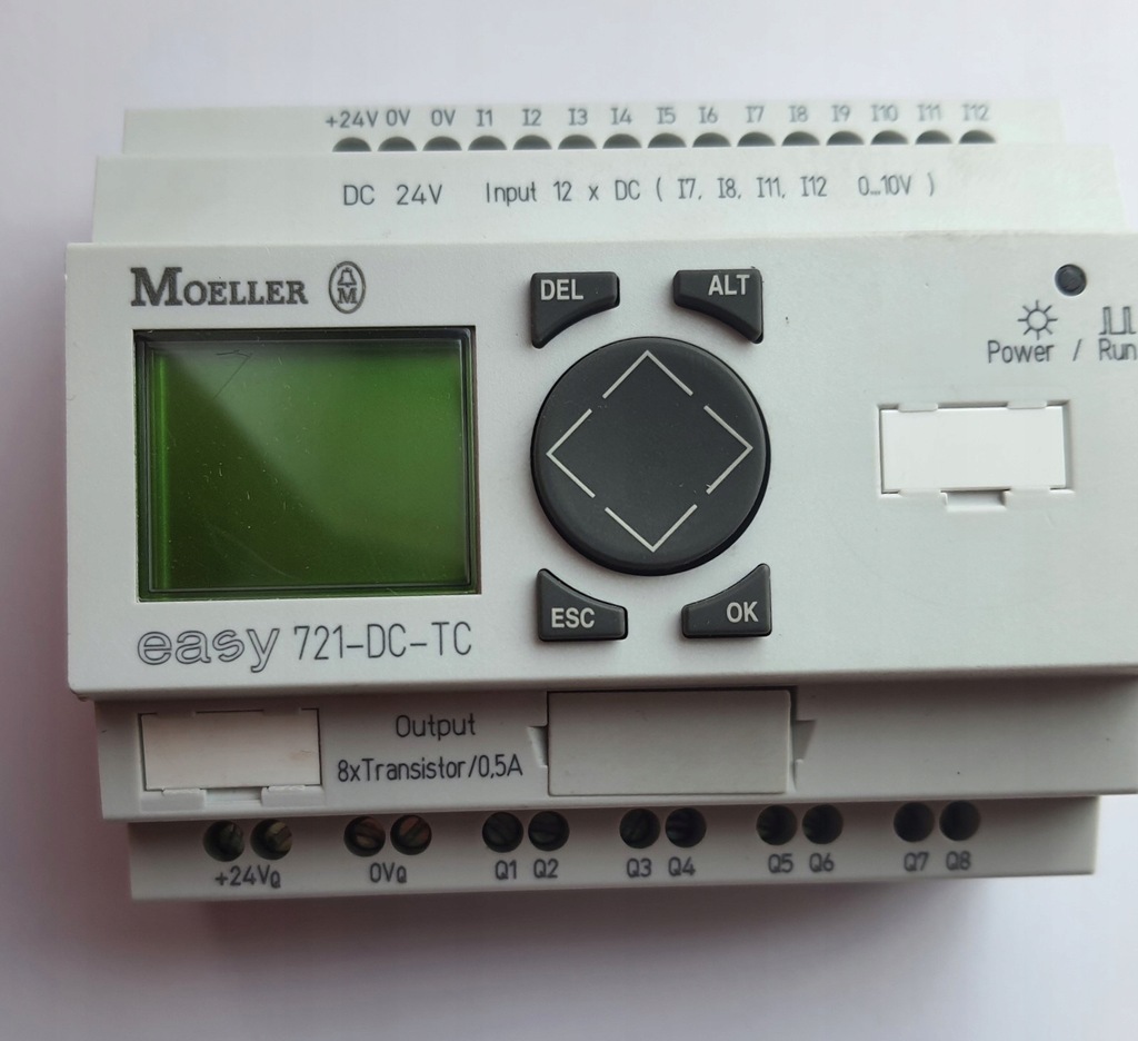 Sterownik EASY Moeller 721 DC-TC 24V 12 We/ 6Wy - 14480663830 - oficjalne archiwum Allegro