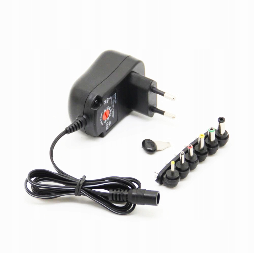 Zasilacz uniwersalny 3V 4,5V 6V 7,5V 9V 12V 1A - 8447059291 - oficjalne archiwum Allegro