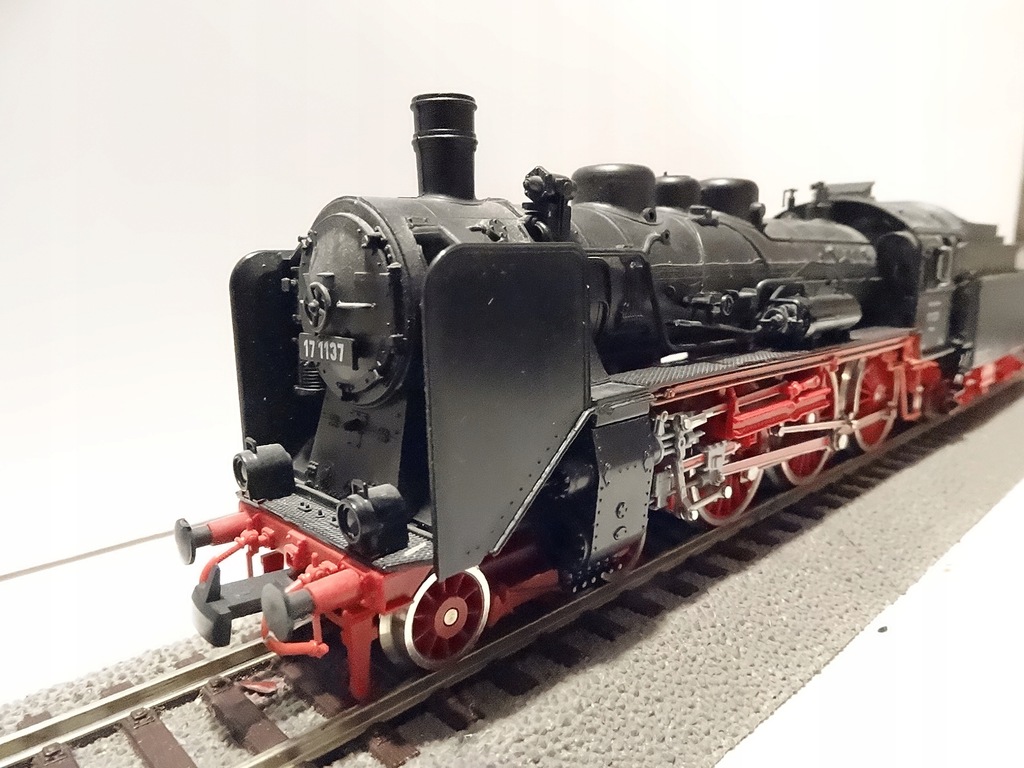 Lokomotywa parowóz Roco BR17 w Polsce PK2 skala H0 - 8581833230 ...