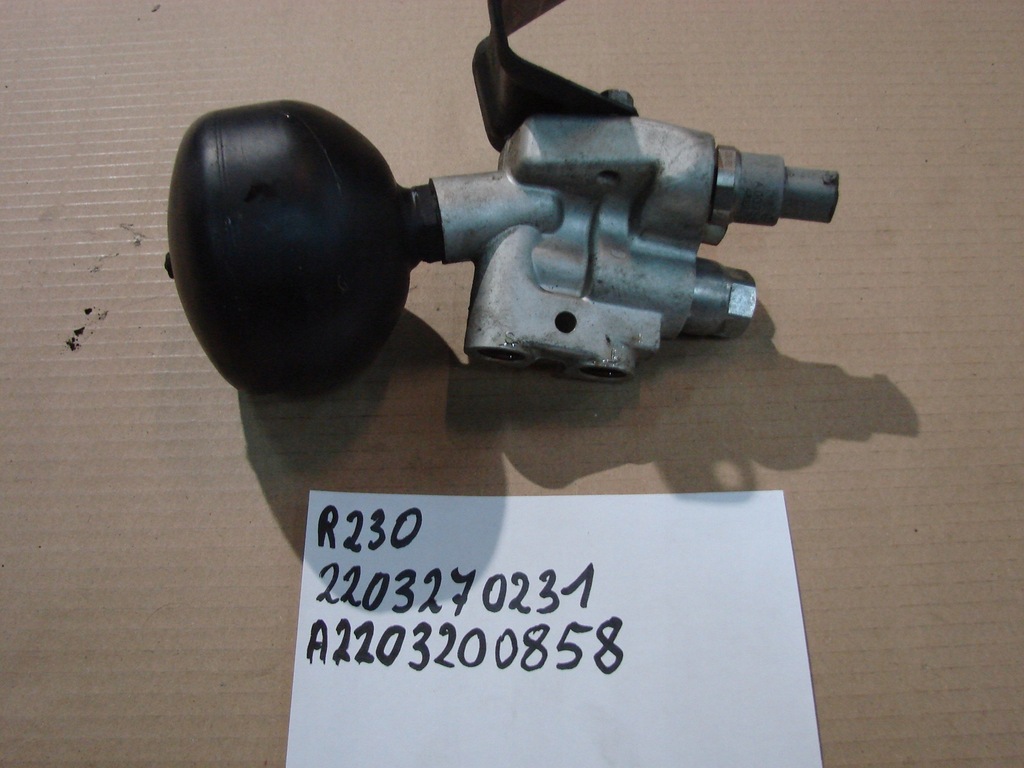 MERCEDES SL R230 ZAWÓR GRUSZKA ABC 2203270231 A2203200858 - 8102381971 ...