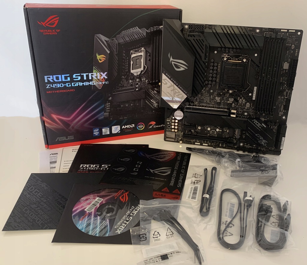 Asus ROG STRIX Z490-G GAMING Wi-Fi Micro ATX - 12540267871 - oficjalne ...