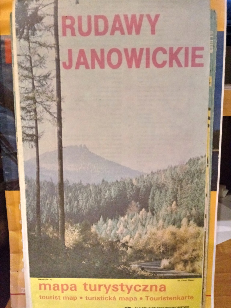 Rudawy Janowickie mapa turystyczna / b - 15096059174 - oficjalne ...