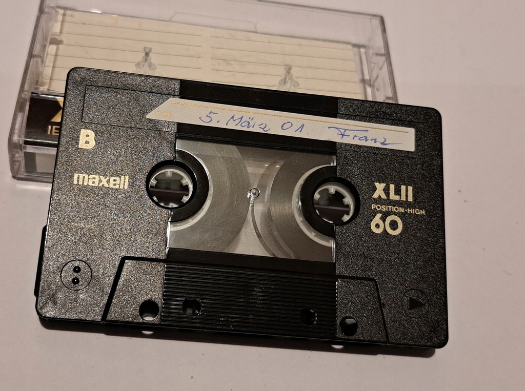 Kaseta magnetofonowa MAXELL XL II 60 - 14981755554 - oficjalne archiwum Allegro