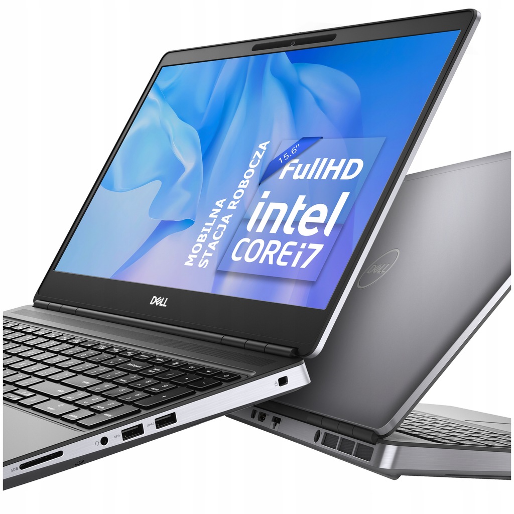 Dell Precision 7550|6× i7-10850H 5,10GHz|500 nitów - 13528661196 ...