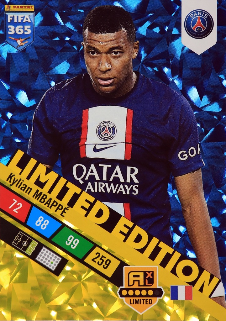 FIFA 2023 Duża karta MBAPPE XXL LIMITED EDITION - 13663172266 ...