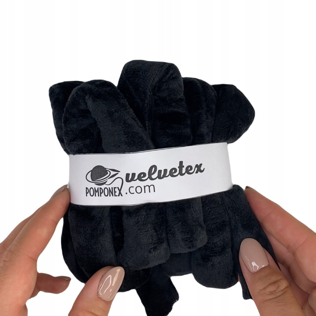 Velvetex welwetowa bardzo gruba włóczka na pled - 10896913970 ...