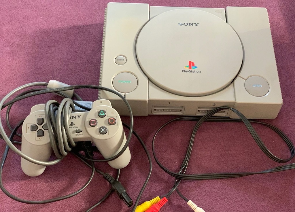 Sony PSX PS1 Playstation 1 SCPH 1002 - 12460509961 - oficjalne archiwum Allegro