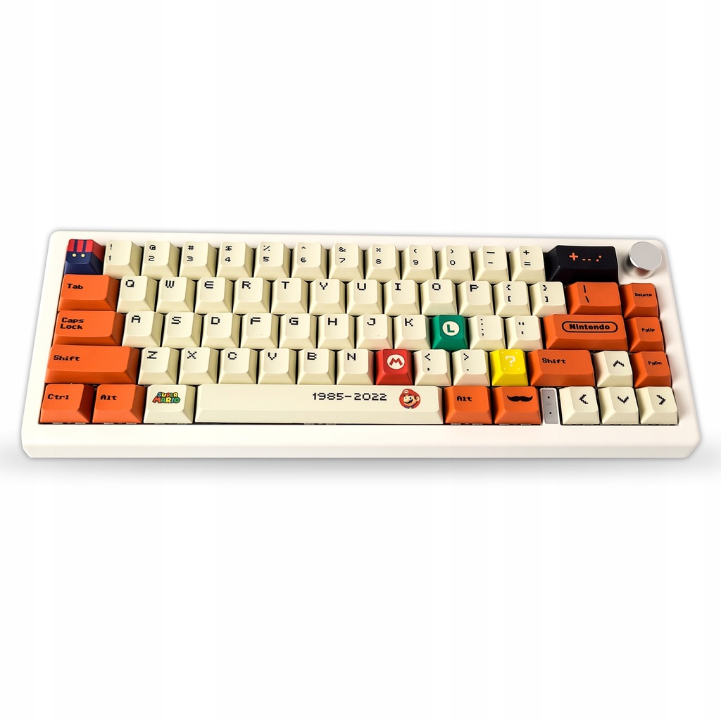 Keycapy Mario Red Cherry PBT - 13243814159 - oficjalne archiwum Allegro