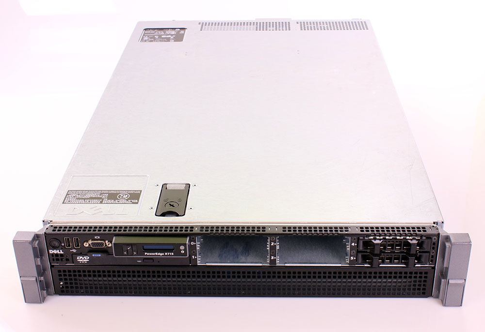 SERWER DELL POWEREDGE R715 AMD OPTERON 8GB - 7385975360 - oficjalne ...