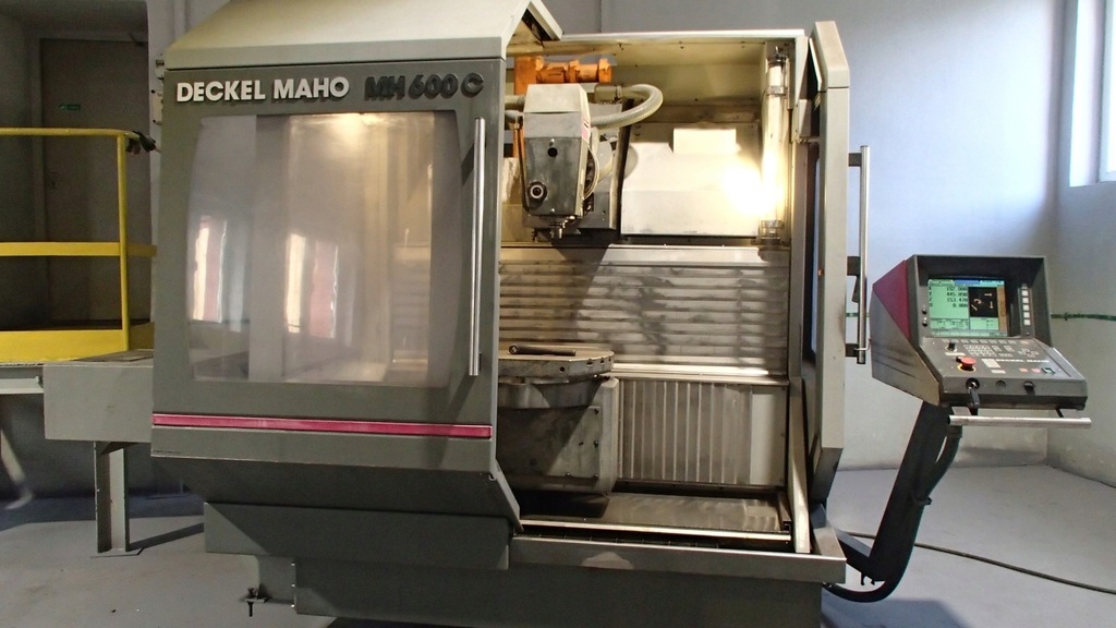 Frezarka CNC MAHO MH 600 C 4osie (netto 40 000zł) - 10643041311 - oficjalne archiwum Allegro