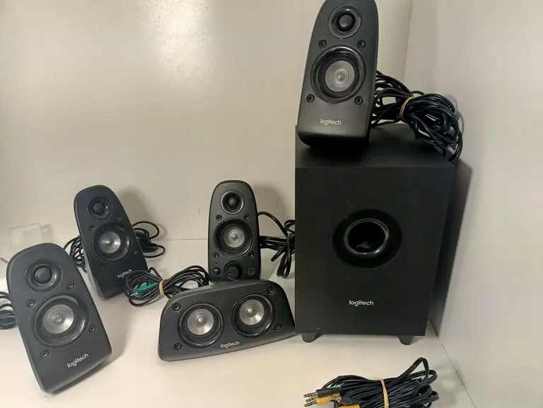 GŁOŚNIKI 5.1 LOGITECH Z506 - 12568389992 - oficjalne archiwum Allegro