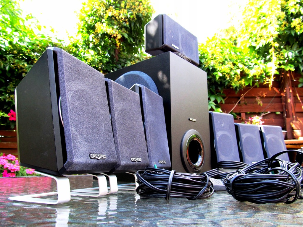 GŁOŚNIKI KOMPUTEROWE CREATIVE INSPIRE T7900 7.1 - 11956800075 ...