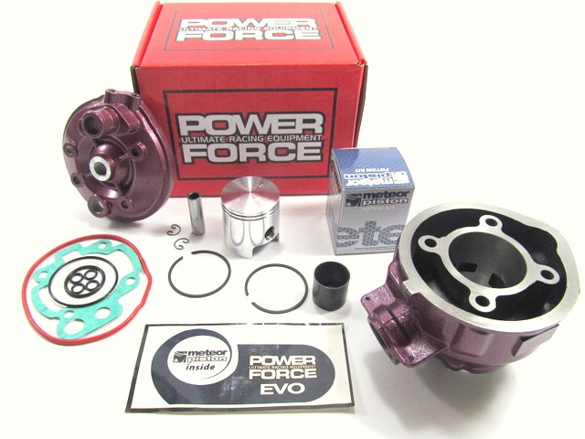 Cylinder POWER FORCE 90 +tłok Minarelli AM6 Tuning - 7479326883 ...