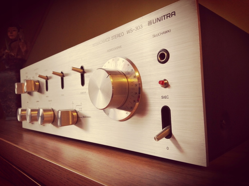 Wzmacniacz Stereo Unitra Fonica WS 303. Vintage - 7801429503 - oficjalne archiwum Allegro