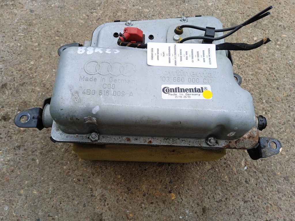 KOMPRESOR ZAWIESZENIA 4B0616009A AUDI A6 C5 - 14392427847 - oficjalne archiwum Allegro