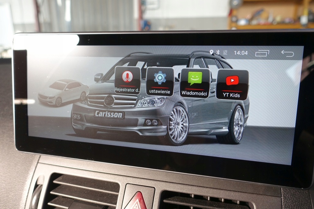 Mercedes w204 07-10 radio nawigacja android NTG4 - 13471614222 ...