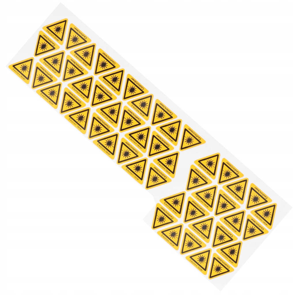 STICKERS CAUTION LASERS HAZARD DECAL - 15205961891 - oficjalne archiwum ...