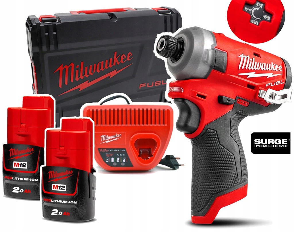 Milwaukee M12 FQID-202X Zakrętarka 4933464973 - 12222720099 - oficjalne ...