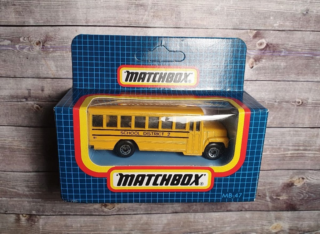 MATCHBOX Superfast School Bus - 12171785943 - oficjalne archiwum Allegro