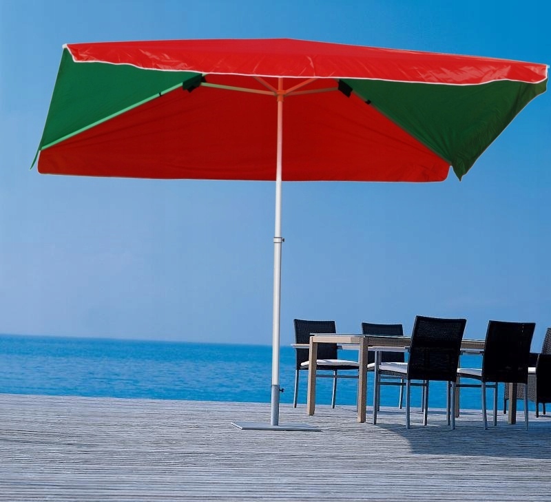 340cm DUŻY KOLOROWY PARASOL PLAŻOWY OGRODOWY 5904 - 10248392416 - oficjalne archiwum Allegro