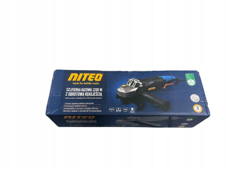 SZLIFIERKA NITEO TOOLS 1200W - 12010323737 - oficjalne archiwum Allegro