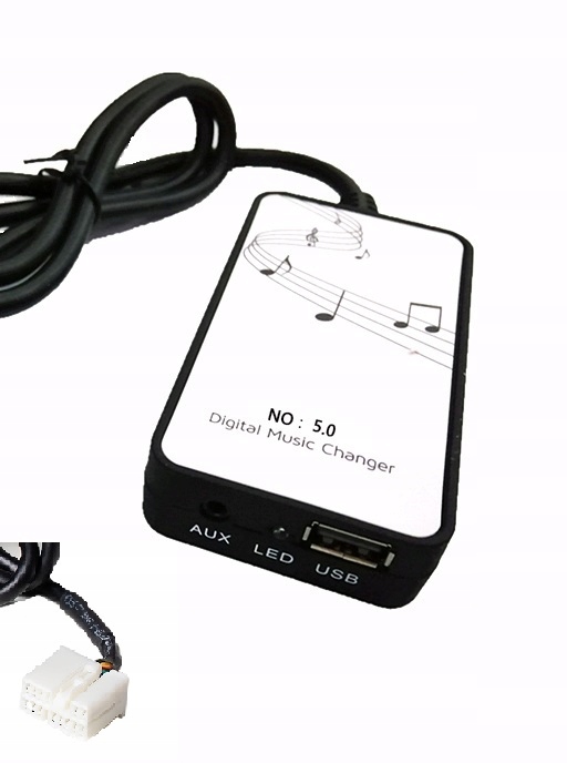 EMULATOR ZMIENIARKA MODUŁ USB BLUETOOTH AUX HONDA Accord City Civic Jazz - 14742779794 ...