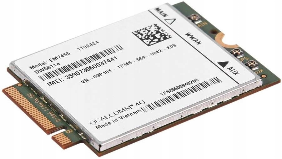 Modem WWAN 4G LTE EM7455 DW5811e E7470 7490 E5570 - 9017586799 ...