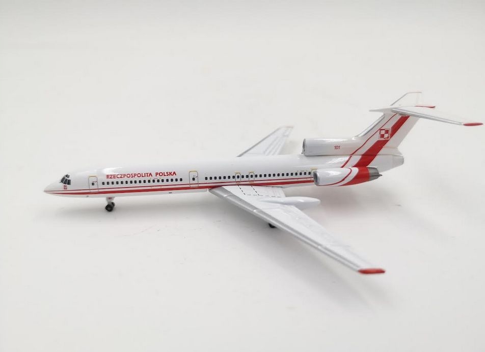 Model Tupolev TU-154 Rządowy 101 Rzeczpospolita PL - 12478008827 ...