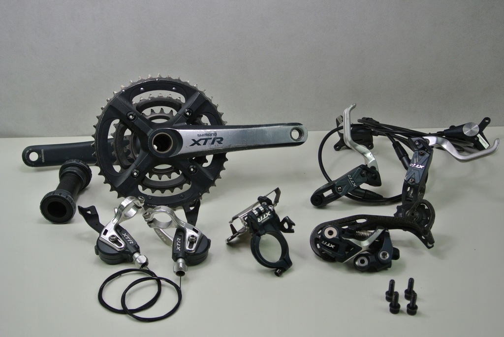 GRUPA SHIMANO XTR M970 3X9s / KOMPLET - 13094969391 - oficjalne ...