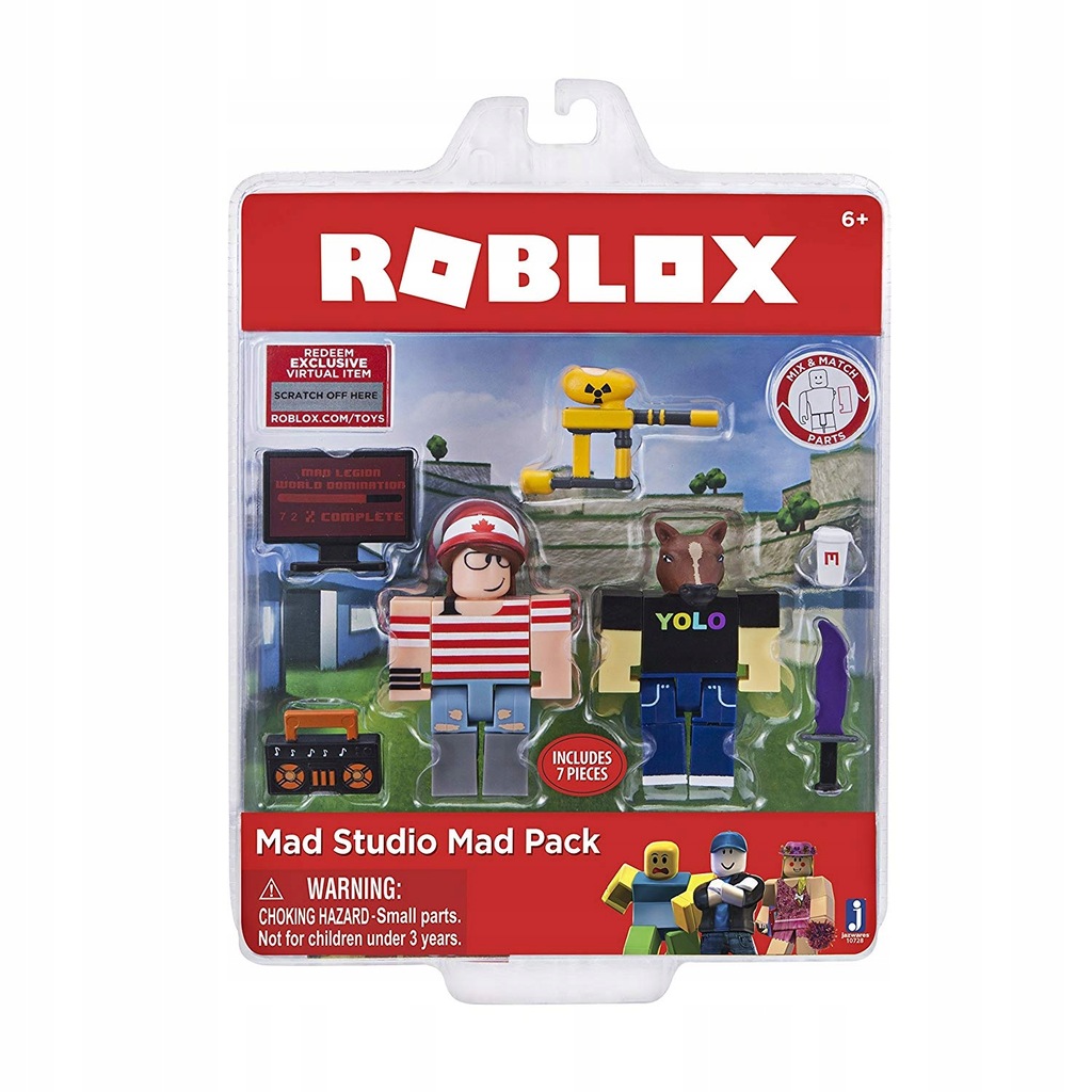 Figurka ROBLOX Tm Toys 2 pak - Mad Studio - 7628016934 - oficjalne ...