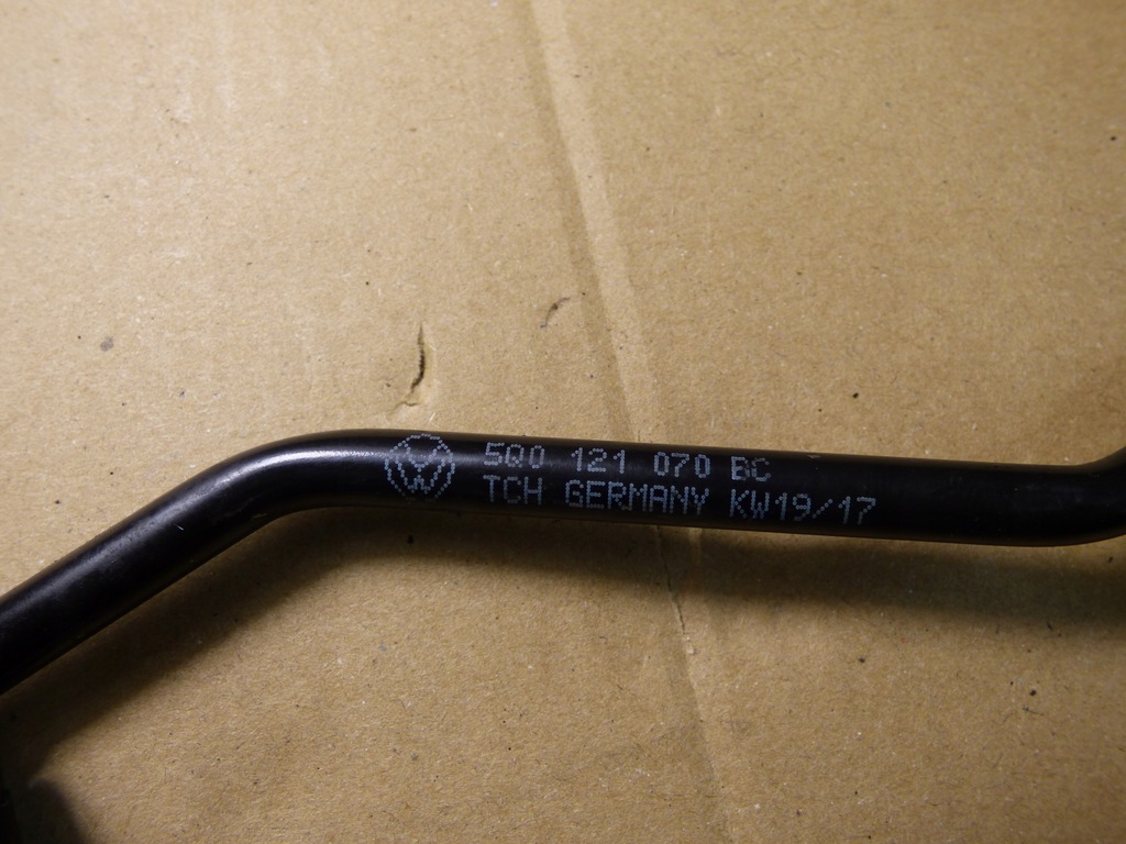 przewód rurka wody 6C0121064C 5Q0121070BC RAPID - 10425163385 ...