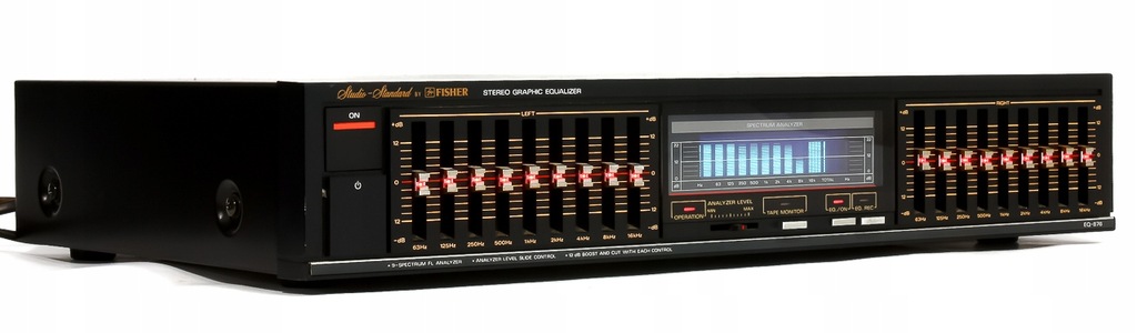 FISHER EQ-876 WYSOKI KOREKTOR GRAFICZNY ANALIZATOR - 13281827747 ...
