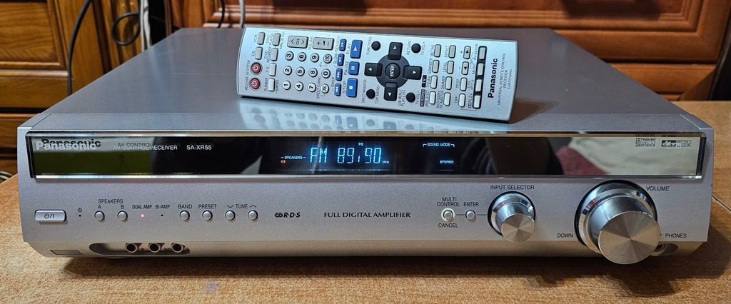 Amplituner Panasonic SA-XR55 | Cyfrowy | 7x100W | Org. Pilot | - 14883258759 - oficjalne ...