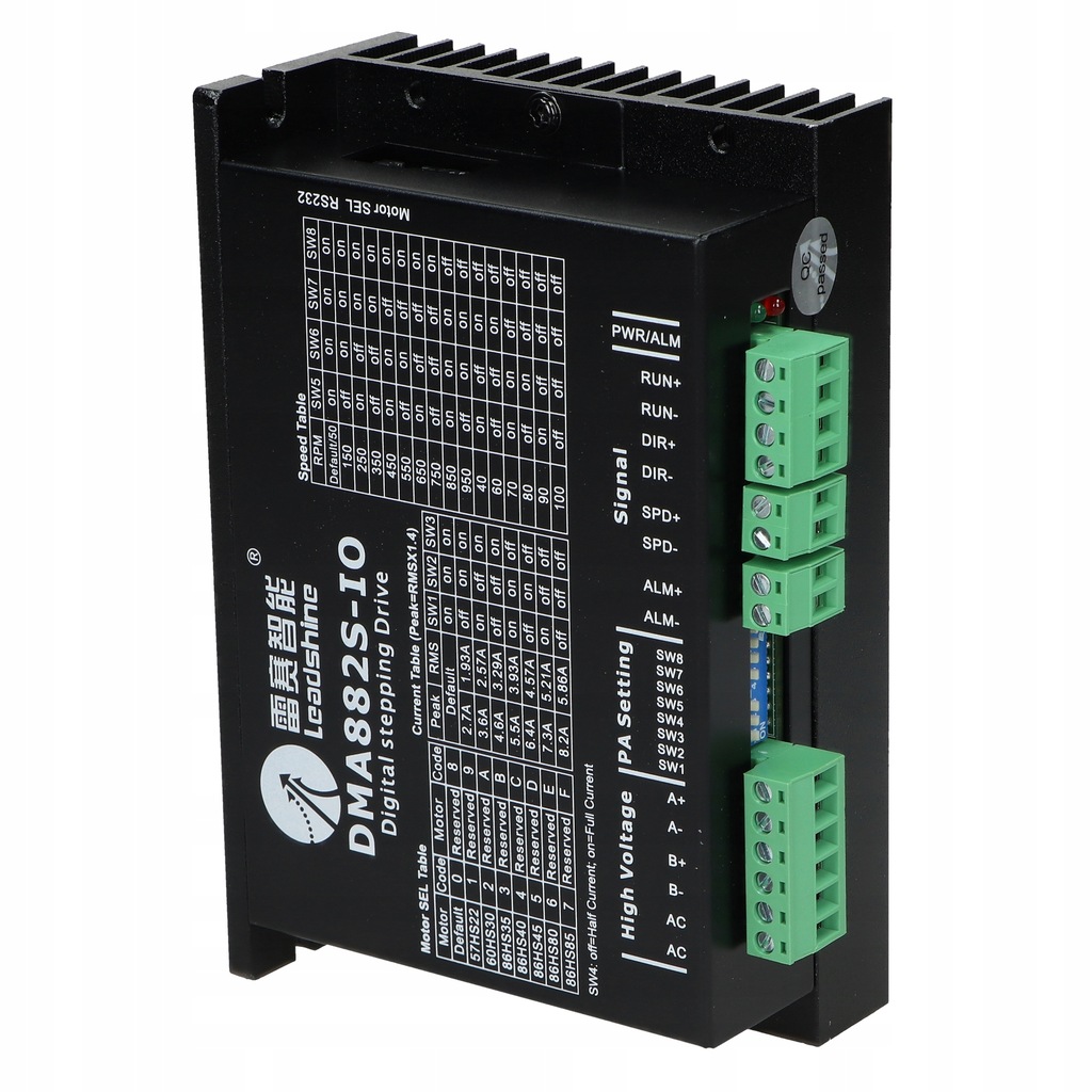 Sterownik silnika krokowego DMA882S-IO Leadshine - 12111441498 - oficjalne archiwum Allegro