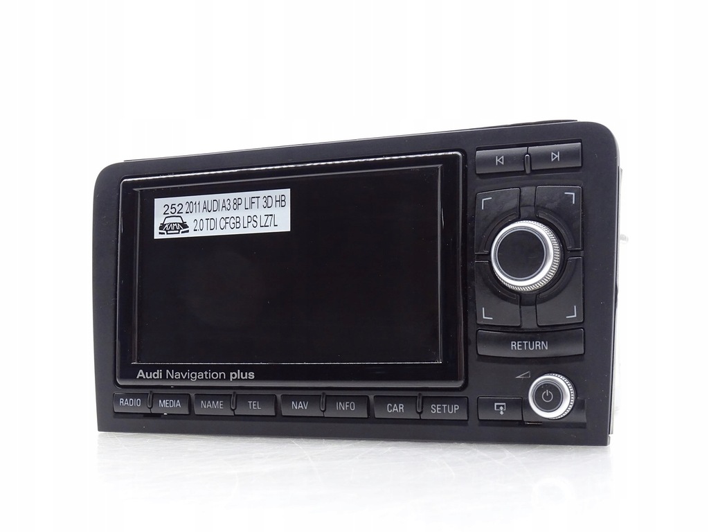 RADIO NAVI RNS-E LED AUDI A3 8P LIFT 8P0035193G - 13597491284 - oficjalne archiwum Allegro