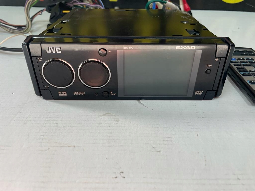 RADIO JVC KD-AVX1 DVD CD MP3 - 12744105331 - oficjalne archiwum Allegro