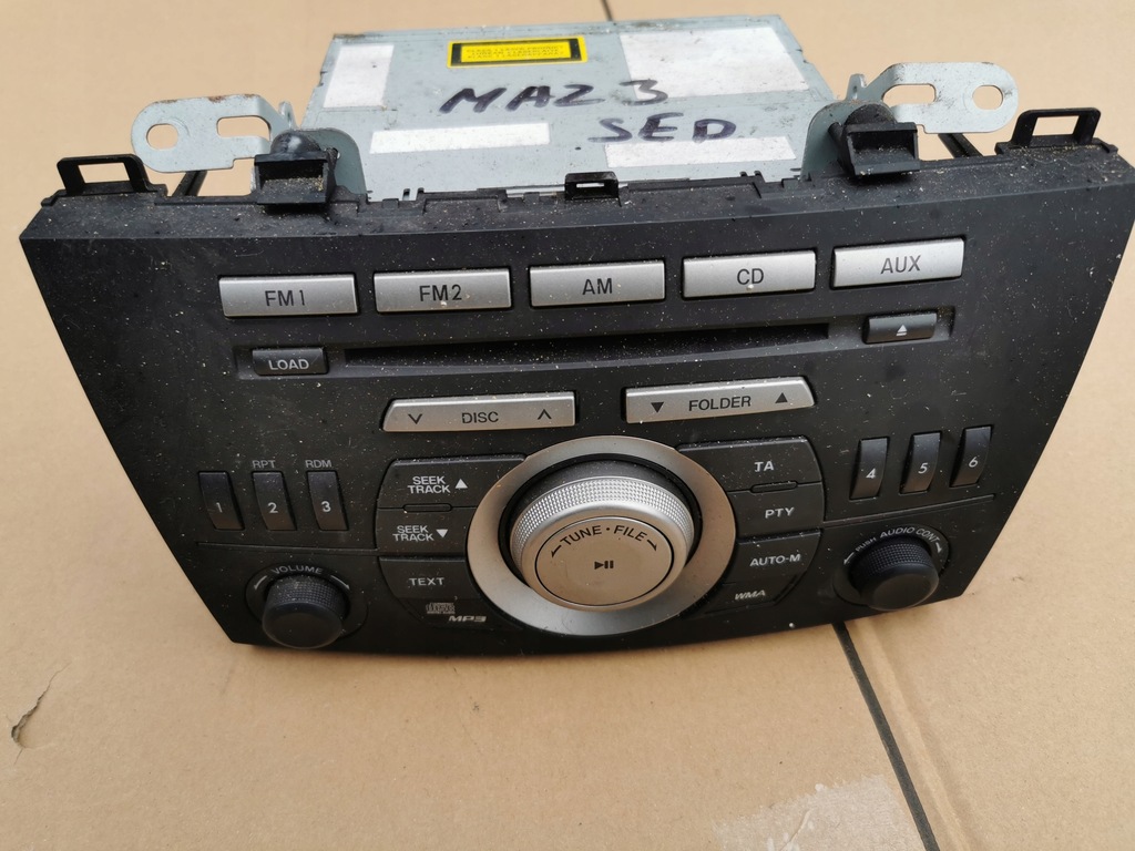 MAZDA 3 RADIO RADIOODTWARZACZ - 10709097691 - oficjalne archiwum Allegro