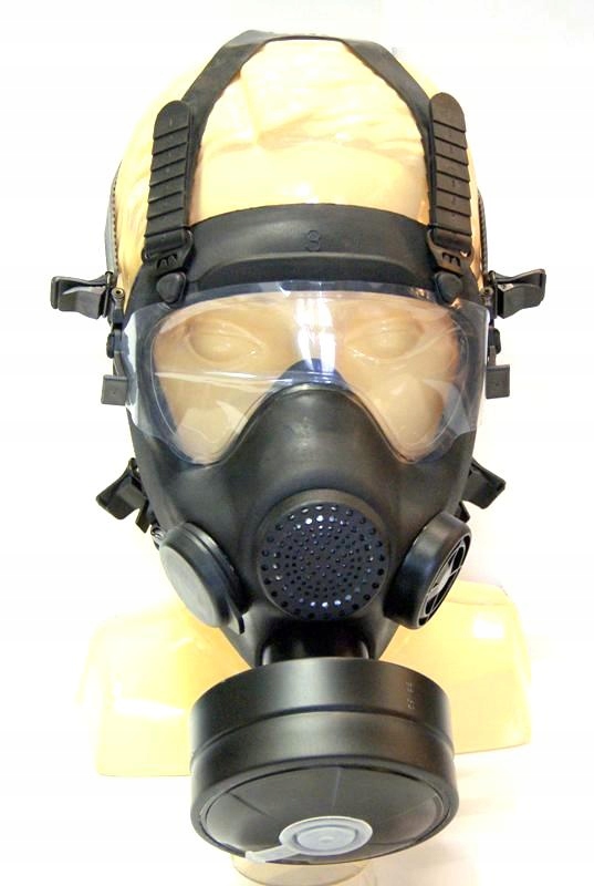 Maska MP5 Zafoliowany Wizjer rozm. 3 + Filtr,Torba - 11519496512 - oficjalne archiwum Allegro