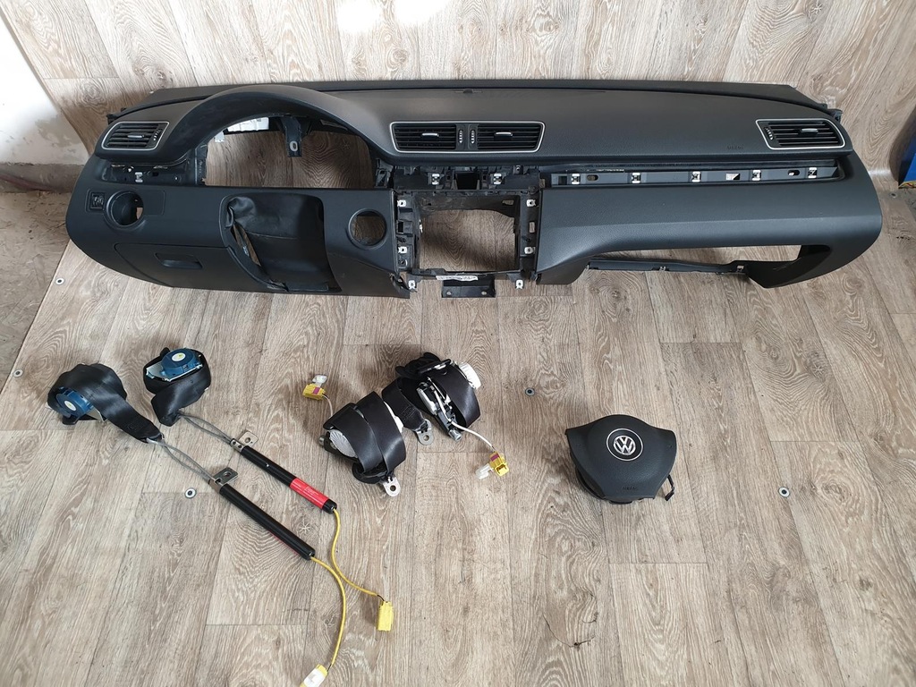 Deska Kokpit Poduszki VW PASSAT B7 , CC Oryginał - 12706422813 ...