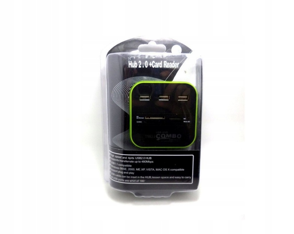 Купить USB HUB + устройство чтения карт Micro SD MS, как у Ikea Klockis ...