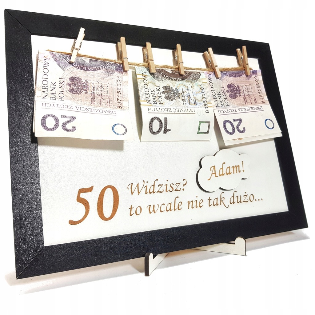 TABLICZKA WIDZISZ 30 40 50 TO WCALE NIE TAK DUŻO - 13494777730 ...
