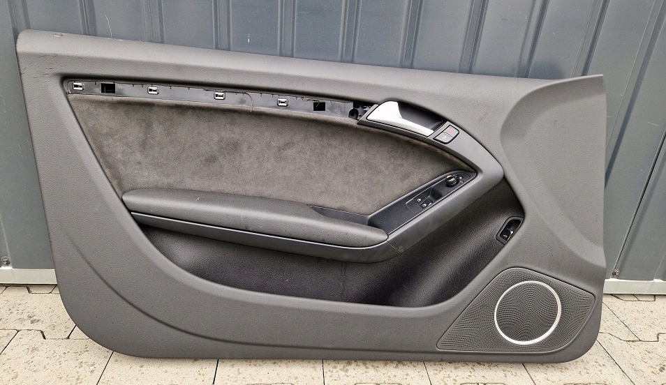 AUDI A5 8T BOCZEK TAPICERK DRZWI LEWY ALCANTARA - 12789052934 - oficjalne archiwum Allegro