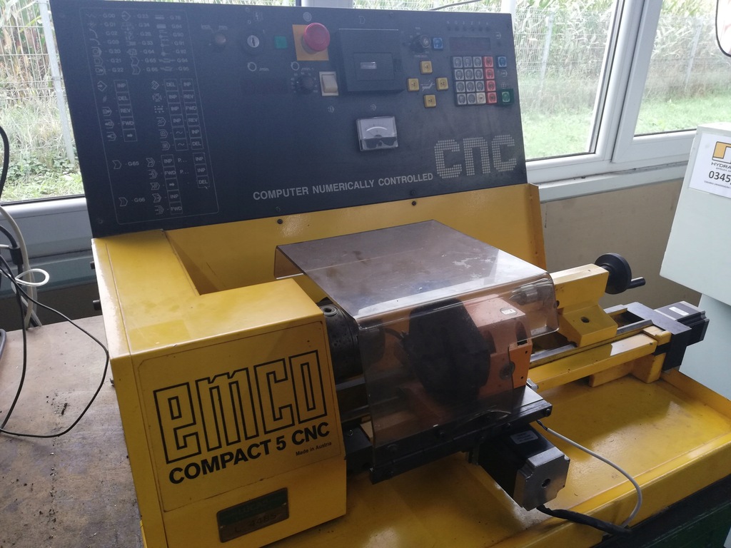 Tokarka EMCO Compact 5 CNC - 8544915117 - oficjalne archiwum Allegro