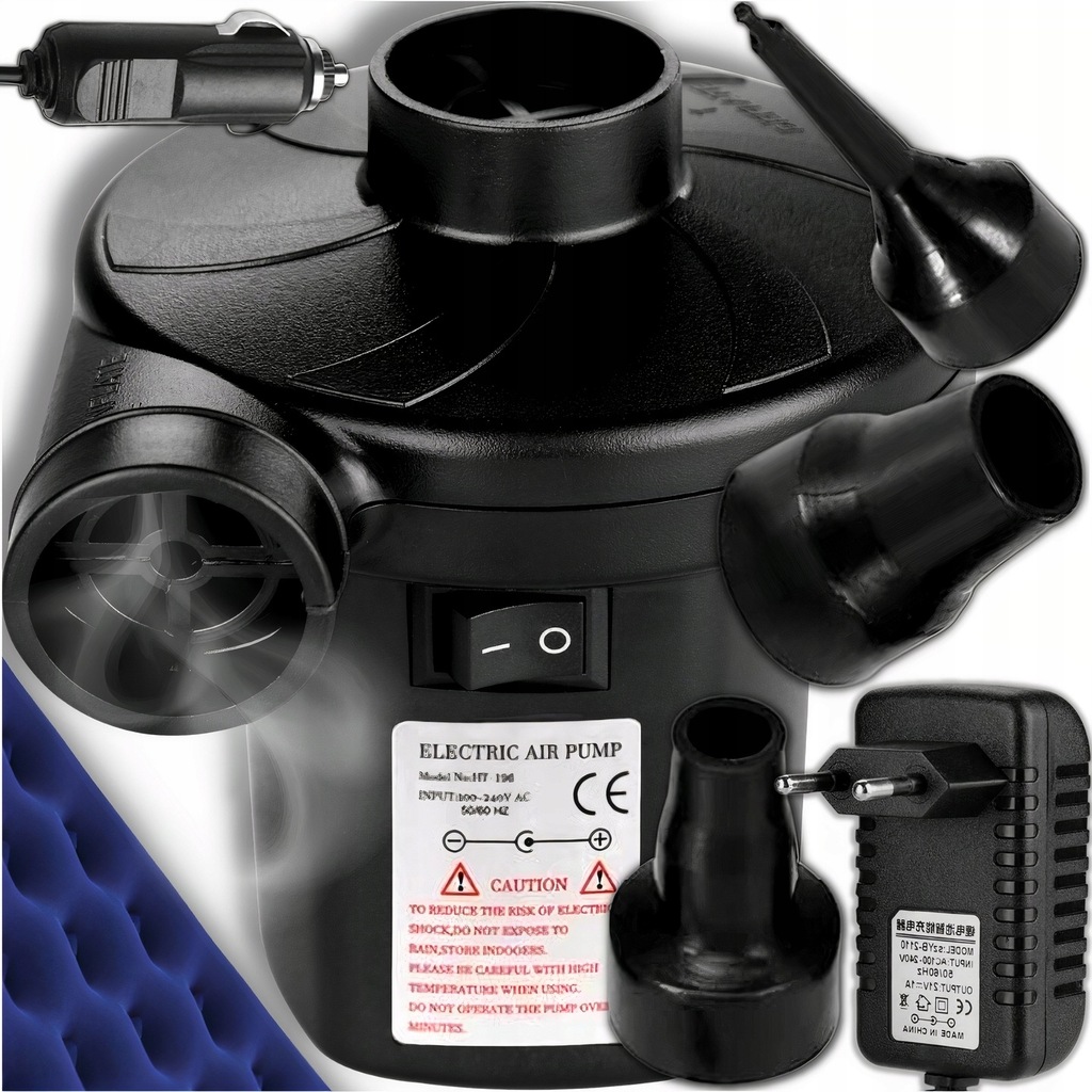 ELEKTRYCZNA POMPKA DO MATERACA BASENÓW UNIWERSALNA - 13708099617 ...