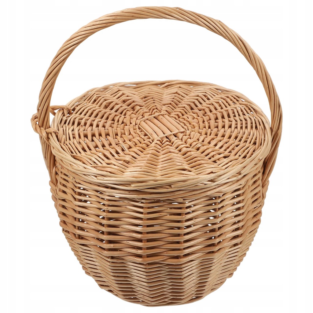 Rattan Shopping Basket Woven Baskets Gift Willow - 13841503782 ...
