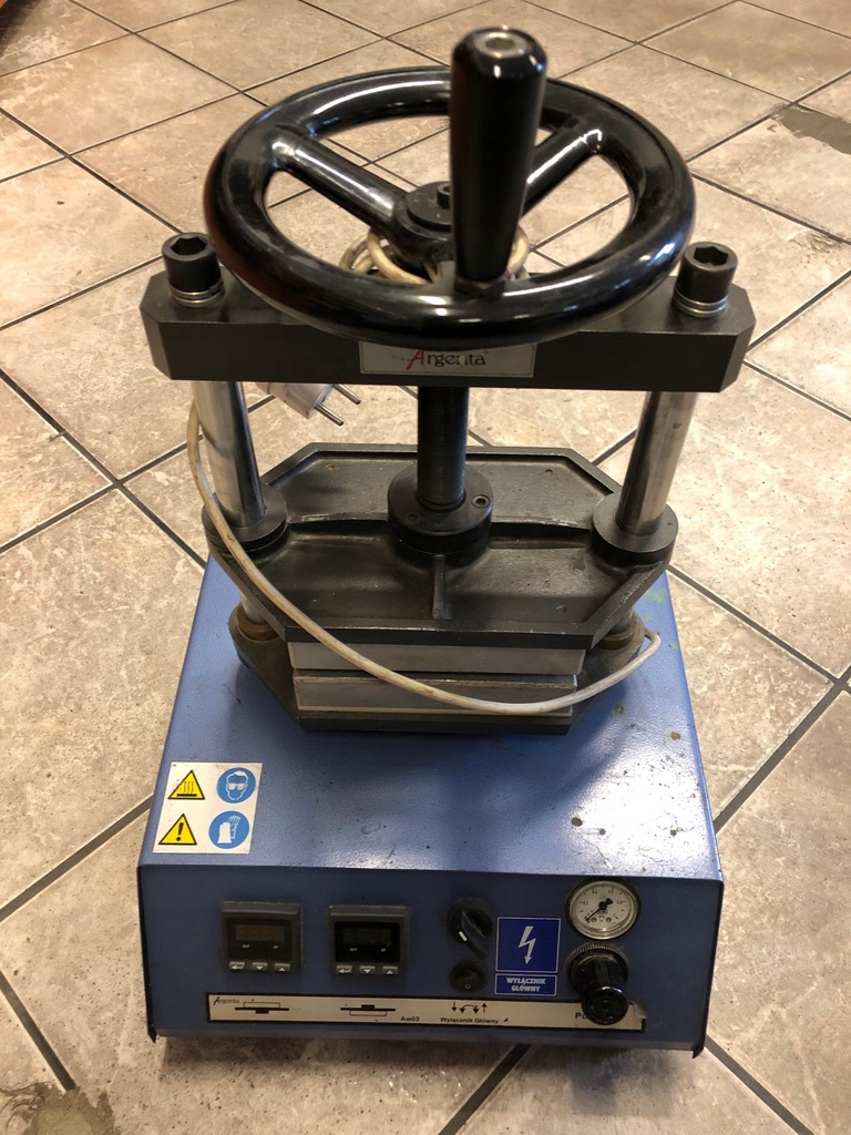 Prasa wulkanizacyjna jubilerska AW03 Argenta BDB - 8547931692 ...