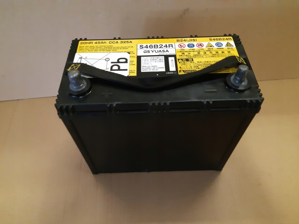 AKUMULATOR GS-YUASA S46B24R 20HR 45Ah CCA 325A - 11621264609 ...