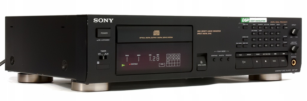 SONY CDP-897 WYSOKI MODEL ODTWARZACZA CD CD-R - 15464961917 - oficjalne archiwum Allegro