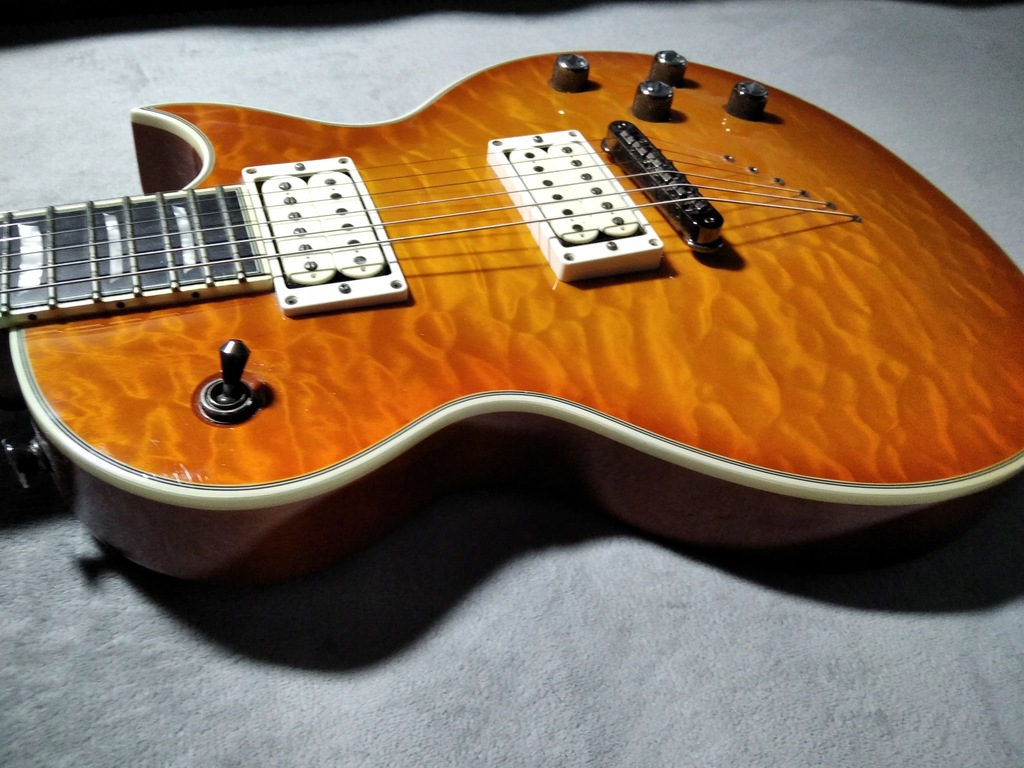 Gitara elektryczna Samick LN-30QM FSB - 13232398210 - oficjalne ...