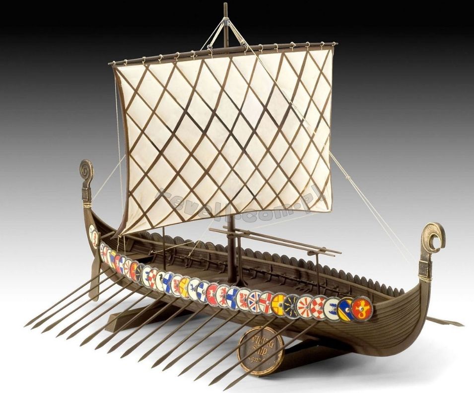 Model do sklejania Revell Statek wikingów - 8083295007 - oficjalne ...